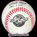 MLB Team Milestones, Anniversaries & Celebrations – Official Game Balls ...